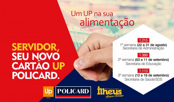 Servidores Municipais de Ilhéus recebem novo cartão vale-alimentação Up ...